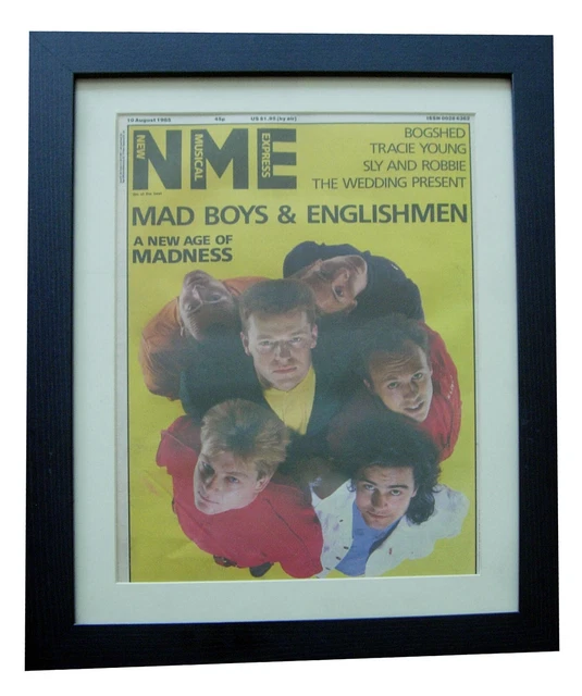 MADNESS+ORIGINAL 1985 VINTAGE Nme+Poster+Ad+Quality Framed+Express ...