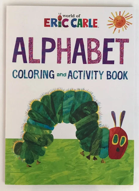 ERIC CARLE THE Very Hungry Caterpillar Alphabet Coloring & Activity ...