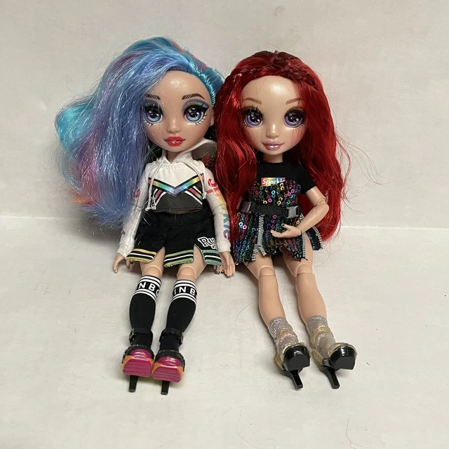 MGA RAINBOW HIGH Amaya Raine & Ruby Anderson 10" Fashion Doll w/Outfit ...