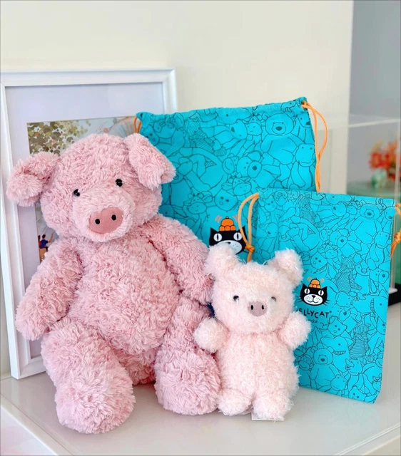 JELLYCAT BARNABUS PIG Plush Toy With Tag 26cm / 42cm Cute Pig Dolls Hot ...