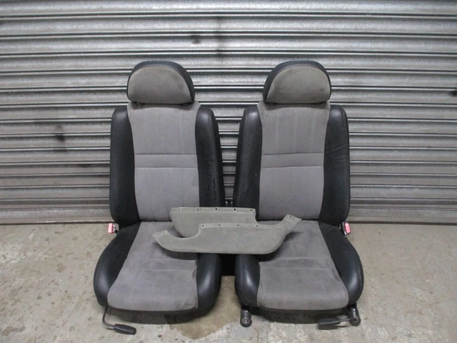 MGTF MGF MK2 Gunsmoke Grey Alcantara Half Leather Seats & Doorcard ...