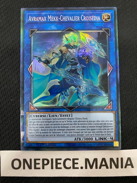 ENCHÈRE YU-GI-OH! AVRAMAX Mekk-Chevalier Croisédia MAZE-FR054 ...