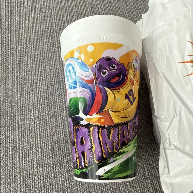 MCDONALD'S 2026 FIFA World Cup Grimace Collectible Cup New Rare Promo ⚽ ...