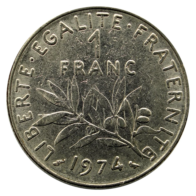 FRANCE 1 FRANC Beautiful Foreign Coin! 🇫🇷 Free Shipping!!!! 💠 💠 £0.01 ...
