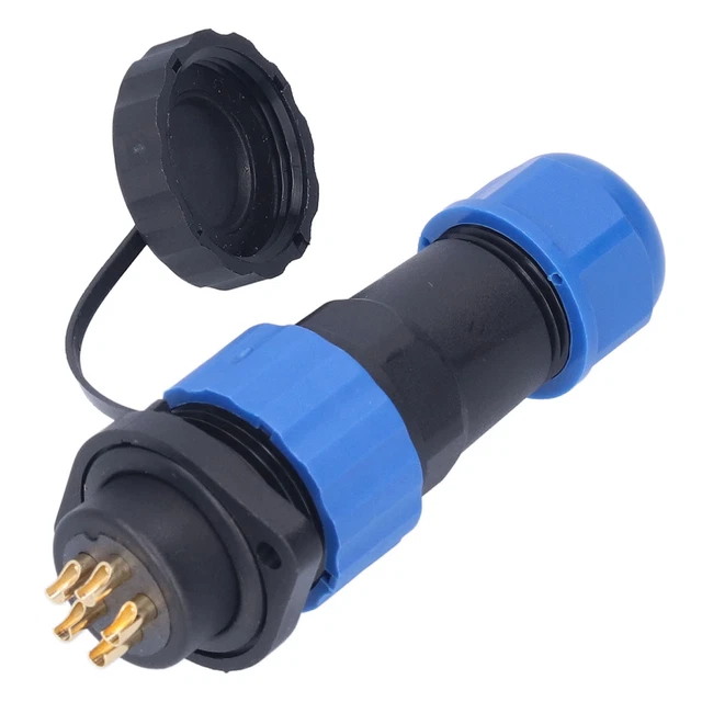 (380V 25A))AVIATION POWER Connector Industrial Plug Socket Copper ...