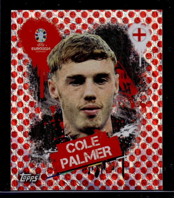 TOPPS EURO 2024 Sticker Cole Palmer England Euro Edition £3.95 ...
