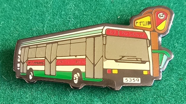 PIN'S PINS PIN Epoxy Metro Ancien BUS 62 Porte ST CLOUD Ratp Signé ...