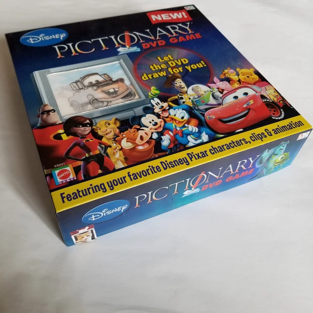 DISNEY PICTIONARY DVD Game 2007 Board Game Complete $15.00 - PicClick CA