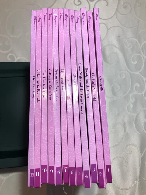 DISNEY PRINCESS STORY Book Library 12 Volume Set Picture Story Books ...