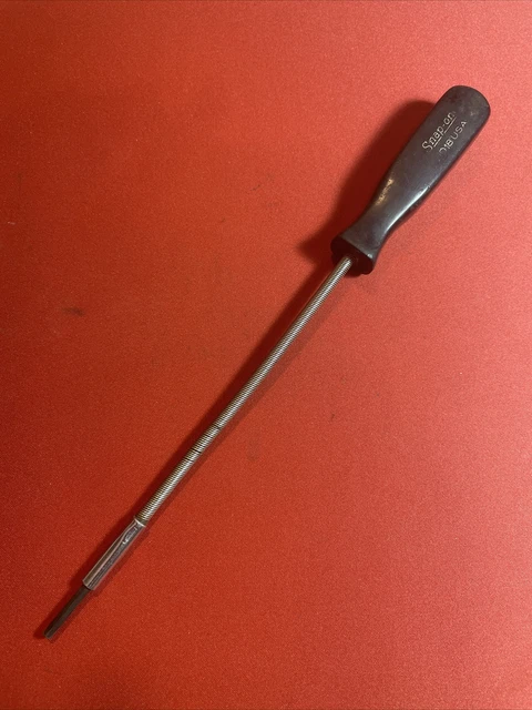 SNAP-ON MD18 FLEXIBLE Shaft Hex Driver Carburetor Adjusting Tool £24.12 ...