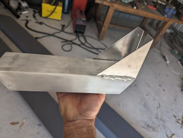 TRANSDUCER COVER, BOAT Transducer Water Deflector, Small Alloy ...