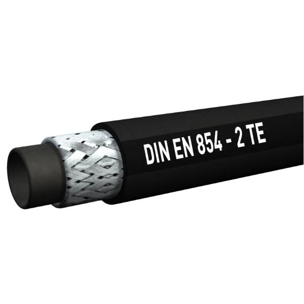 HYDRAULIKSCHLAUCH 2TE, TEXTIL-SYNTHESEFASERN DIN/EN 854 Meterware -40°C ...