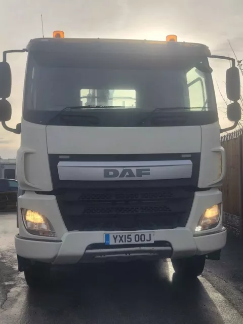 DAF TRUCKS CF 400 8X4 Euro 6 Ulez 32Ton Hgv Tipper Crane With Grab ...