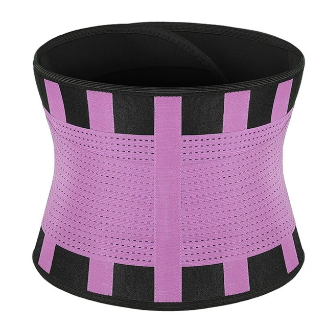 BODY SHAPER WAIST Training Loss Fitness Sweat Belt Slimming Strap Waist ...