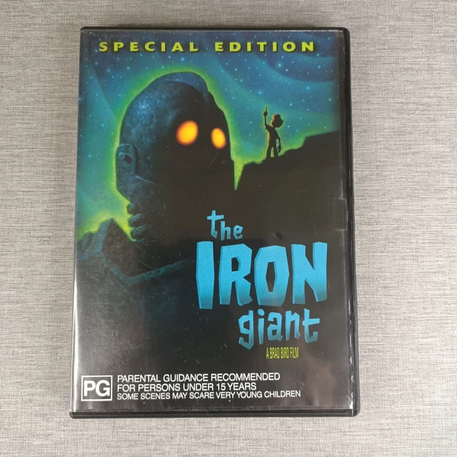 THE IRON GIANT (1999) Special Edition DVD Kids Animated Family Movie ...