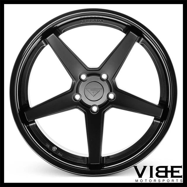 19& FERRADA FR3 Black Concave Wheels Rims Fits Honda Accord Coupe EUR 2 ...
