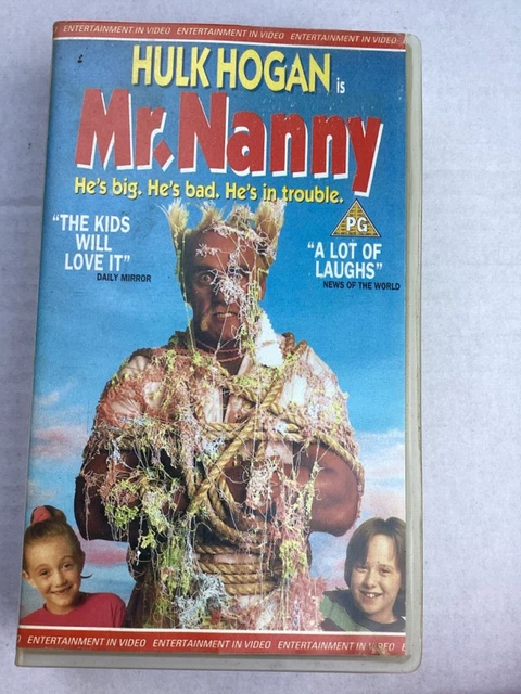 MR NANNY HULK Hogan Vhs Video Childrens Family Movie Film Pg £1.99 ...