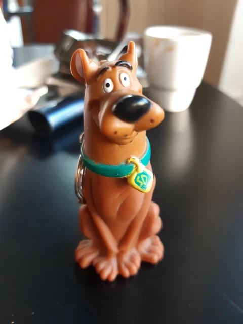 PORTE-CLÉS KEY RING scoubidou dessin animé chien dog / pot à bulles ...