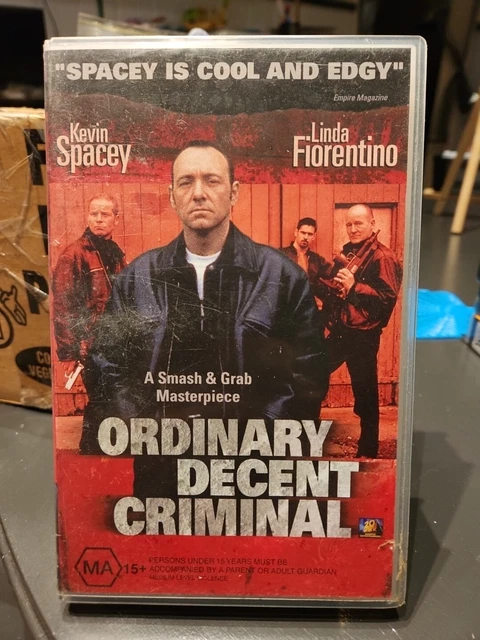 ORDINARY DECENT CRIMINAL VHS Video Cassette Tape VGC Kevin Spacey ...