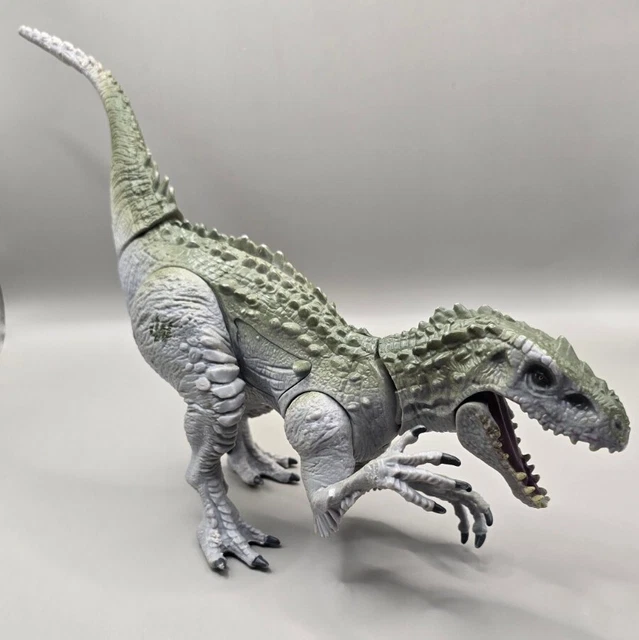 HASBRO JURASSIC WORLD 2015 Indominus Rex Dinosaur Figure Battle Damage ...