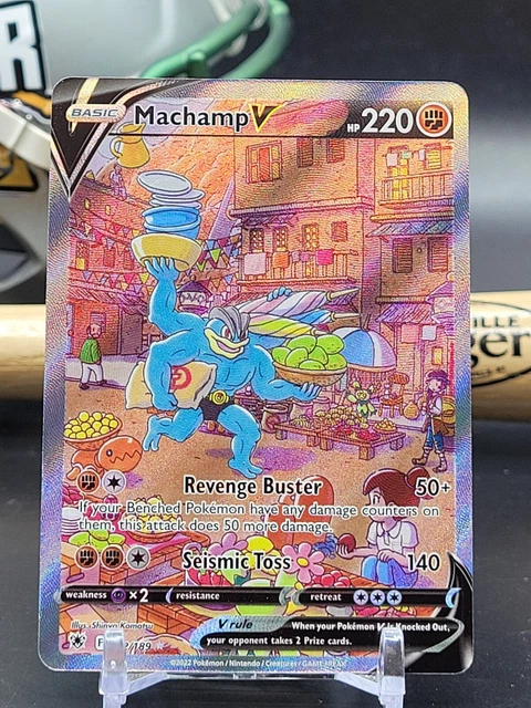 MACHAMP V 172/189 Pokémon JCG Astral Radiance Holo Ultra Rare (CB) EUR ...