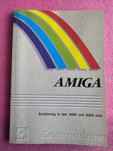 AMIGA EINFÜHRUNG IN The A500 And A500 Plus, Book - German $28.82 ...