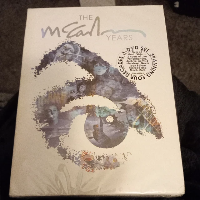 PAUL MCCARTNEY - The McCartney Years (DVD, 2007) BRAND NEW SEALED 3 DVD ...