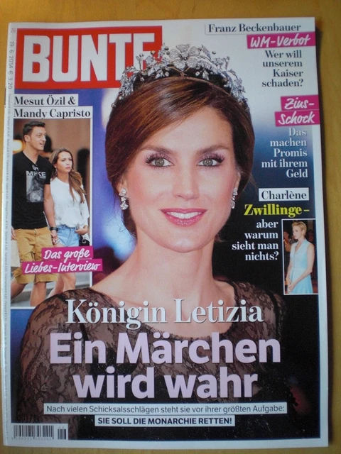 BUNTE FÜRSTIN CHARLENE Michelle Hunziker Helene Fischer Prinzessin Kate ...