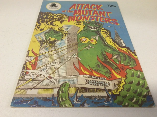 ATTACK OF THE Mutant Monsters #1 One Shot (A+ Comics/1991/Godzilla ...