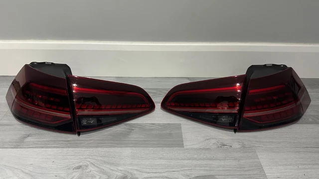 VW GOLF R/GTD/GTI, 7/7.5 Rear Tail Lights 2017-2020 Light Smoke £279.99 ...