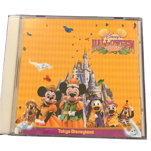 TOKYO DISNEYLAND CD Disney’s Halloween 2005 Theme Park Soundtrack RARE ...