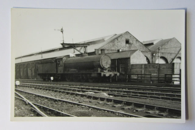 RWY1931 - 1964 Locomotive at WEST HARTLEPOOL Railway Yard Shed - Real ...