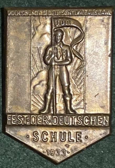 WW2 GERMAN TINNIE - Reich - VDA - War Graves Commission Badge 100% ...