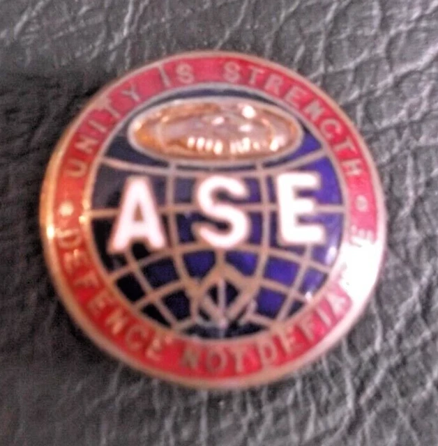 VINTAGE (1913-1918) AMALGAMATED Society of Engineers ASE trade union ...