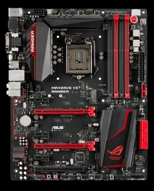 ASUS ROG MAXIMUS VII Ranger Z97 Mainboard LGA 1150 Supports 4790K 💯 £ ...