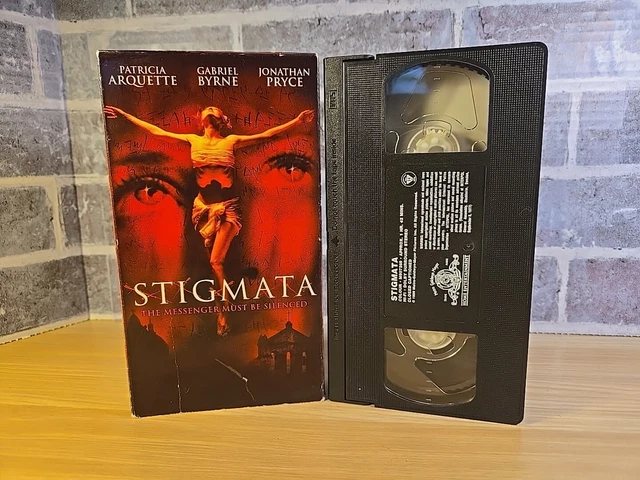 STIGMATA VHS 1999 Cassette Patricia Arquette - Gabriel Byrne - Jonathan ...