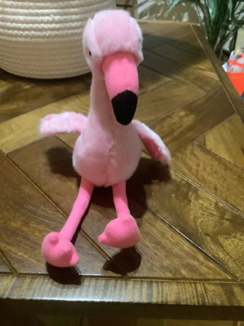 CHARMIN PINK FLAMINGO Bird by Russ Berrie Soft Childrens Plush Toy £1. ...