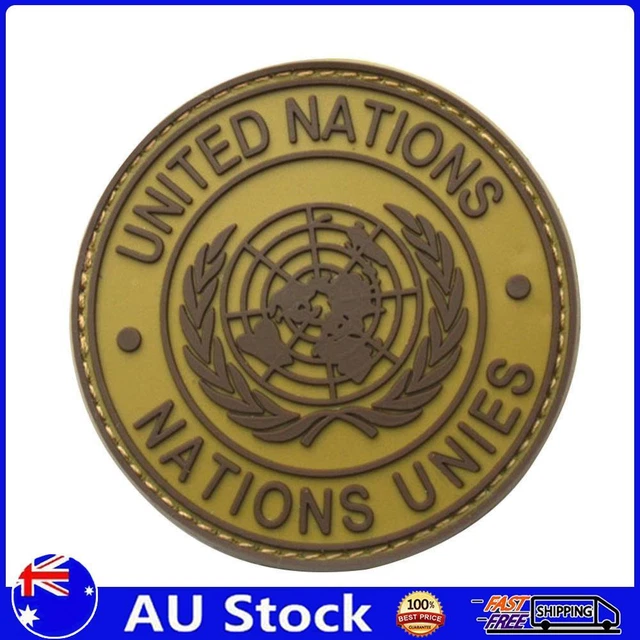 INTERNATIONAL U.N UN United Nations Genuine Shoulder Patch Badge Mud ...