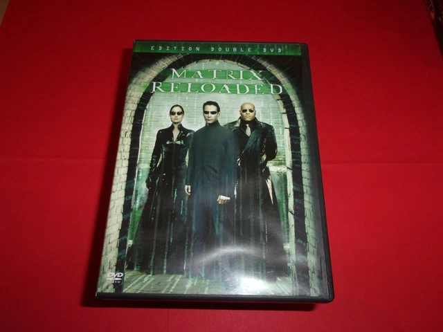 DVD,&MATRIX RELOADED&,KEANU REEVES,CARRIE anne moss,laurence fishburne,(4875 EUR 2,89 - PicClick FR