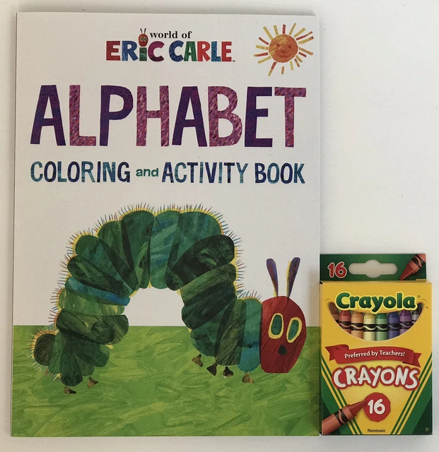 ERIC CARLE THE Very Hungry Caterpillar Alphabet Coloring & Activity ...