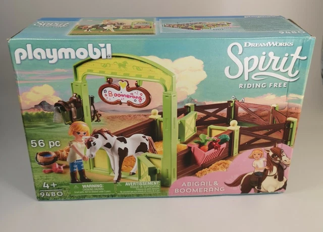 DREAMWORKS SPIRIT (C) 9480 Abigail e Boomerang con scuderia di ...