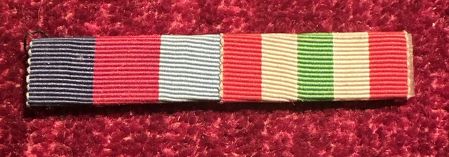 WW2 BRITISH MEDAL Ribbons 1939-1945 Star & Italy Star army military EUR ...