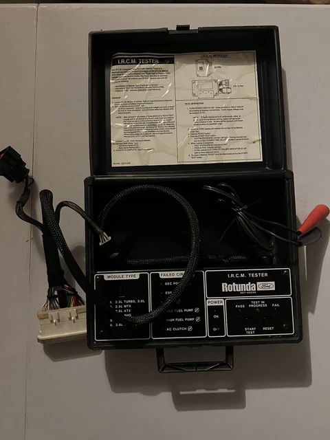 FORD ROTUNDA OTC 007-00050 I.R.C.M. Tester Integrated Relay Control ...