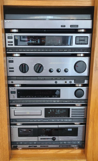 SONY LBT-D705 HI-FI (1991) Vintage Stereo Component System - Fully ...