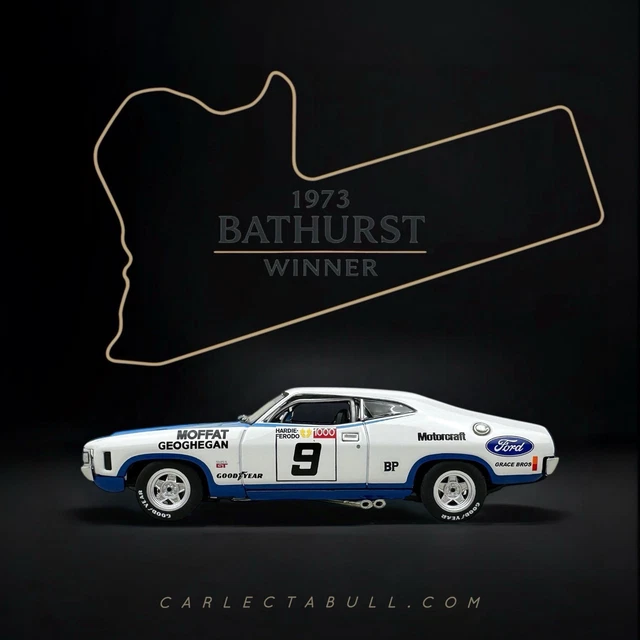 BATHURST WINNER 1973 Allan Moffat - Ian Geoghegan FORD XA GT Falcon ...