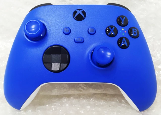 MICROSOFT XBOX WIRELESS Controller Series X/S One Windows - Shock Blue ...