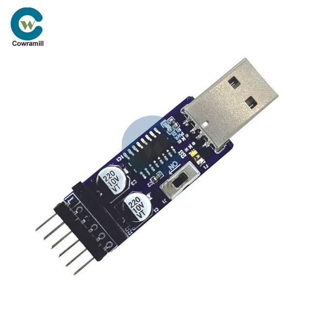 USB TO TTL Serial Port CH340C Module with pin and busbar For ...