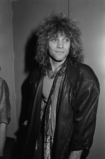 AMERICAN SINGER AND songwriter Jon Bon Jovi circa 1985 Old Photo 1 $9. ...