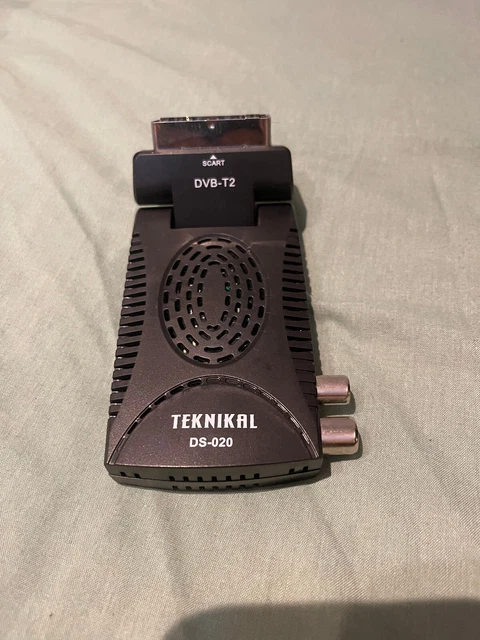 TEKNIKAL DS-020 HD Scart Freeview Receiver & Recorder Set Top Box 4 TV ...