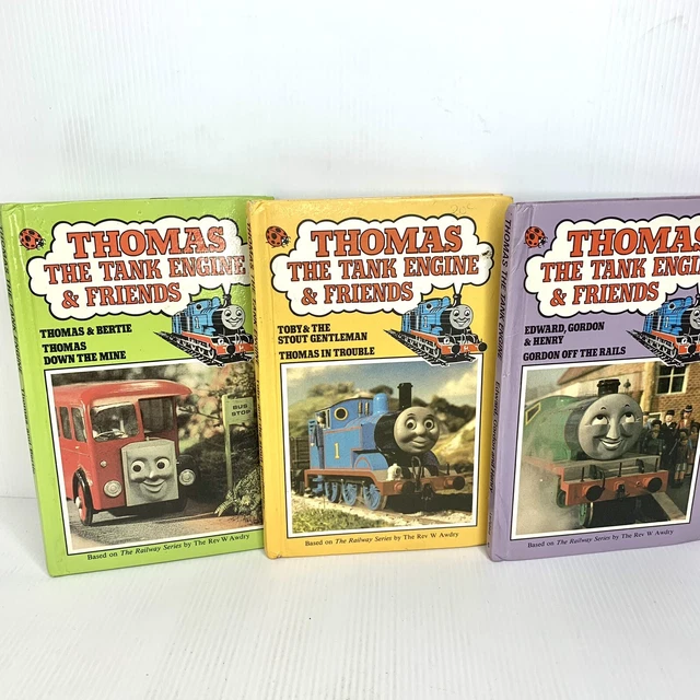 THOMAS THE TANK Engine And Friends Vintage Ladybird Books Lot Of 3 EUR ...